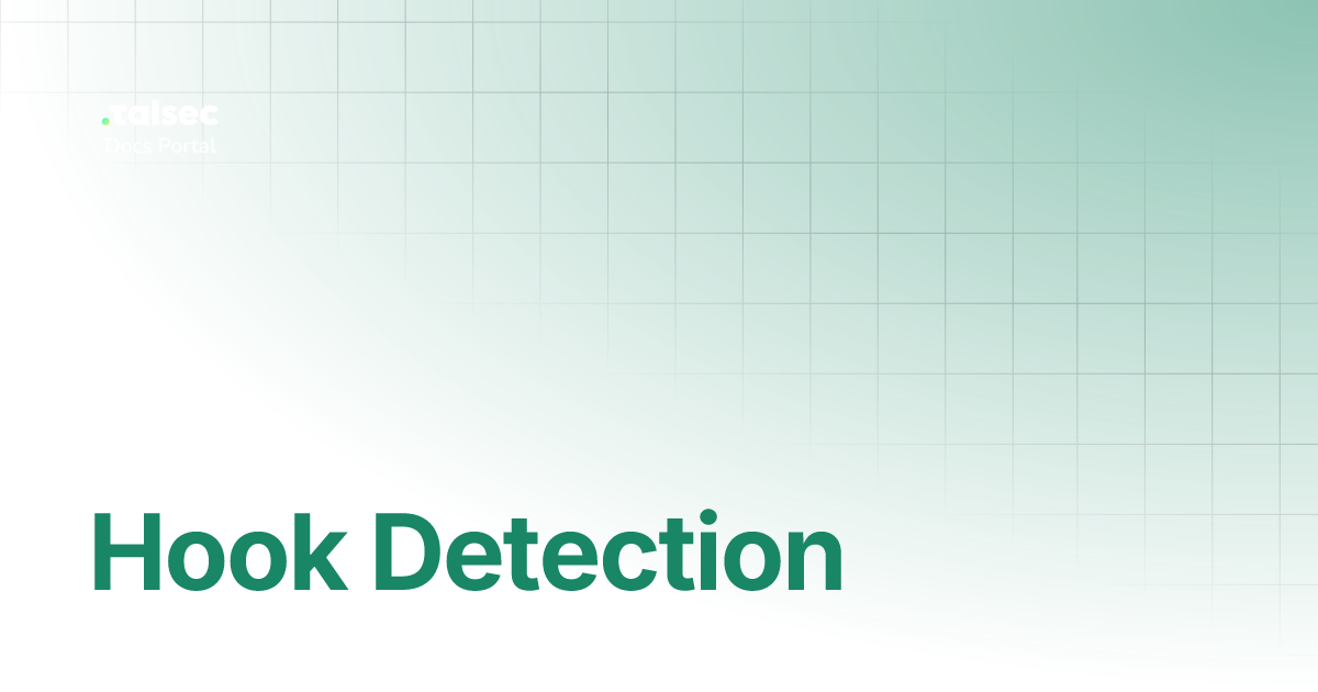 Hook Detection | Glossary