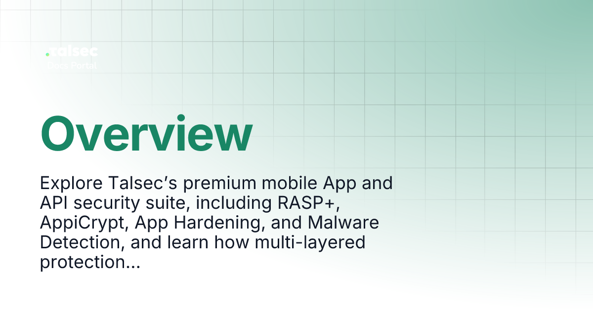 Overview | Premium Products